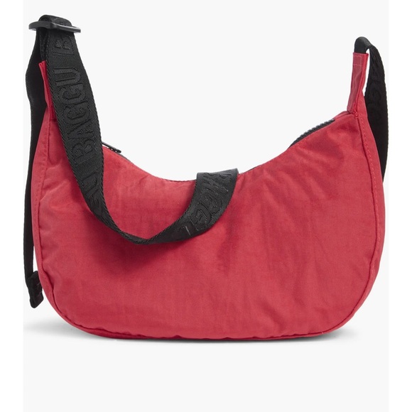 BAGGU | Bags | Nwt Baggu Cherry Red Small Nylon Crescent Bag | Poshmark
